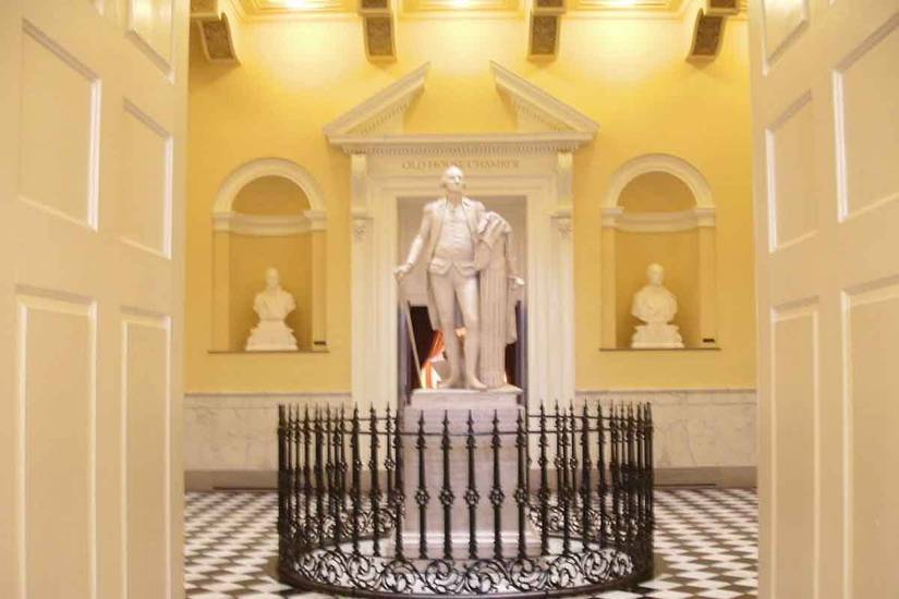 Why George Washington's Statue in London Doesn't Touch British Soil