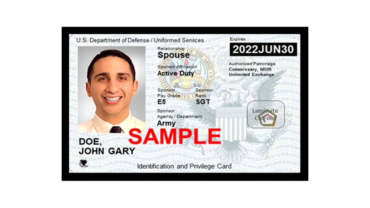 Defense Department Expands ID Card Renewals by Mail to US-Based ...