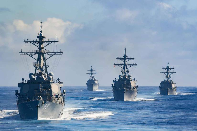 Active Ships in the US Navy