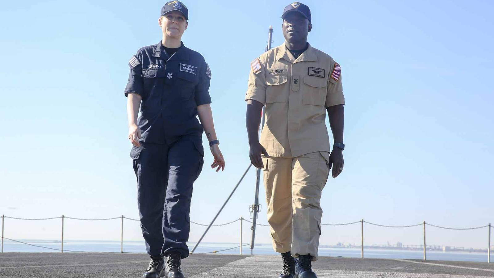 New Uniforms Coming for Sailors as Navy Looks to Leave Flammable ...