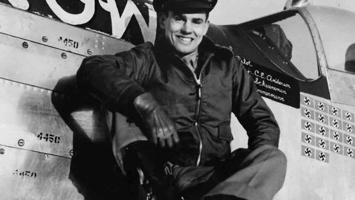 Clarence 'Bud' Anderson, Last World War II Triple Ace, Didn't Stop ...