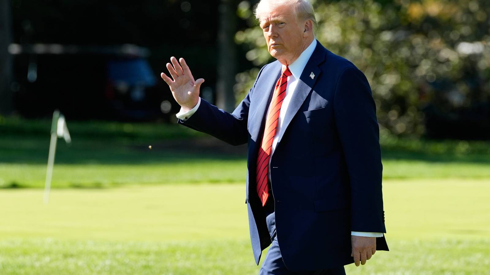 President Donald Trump Visits Walter Reed for a 'Semiannual Physical'