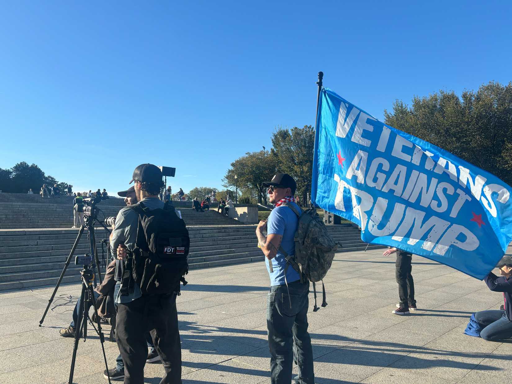 From Front Lines to Protest Lines: Veterans Speak Out For 'No Kings' Events