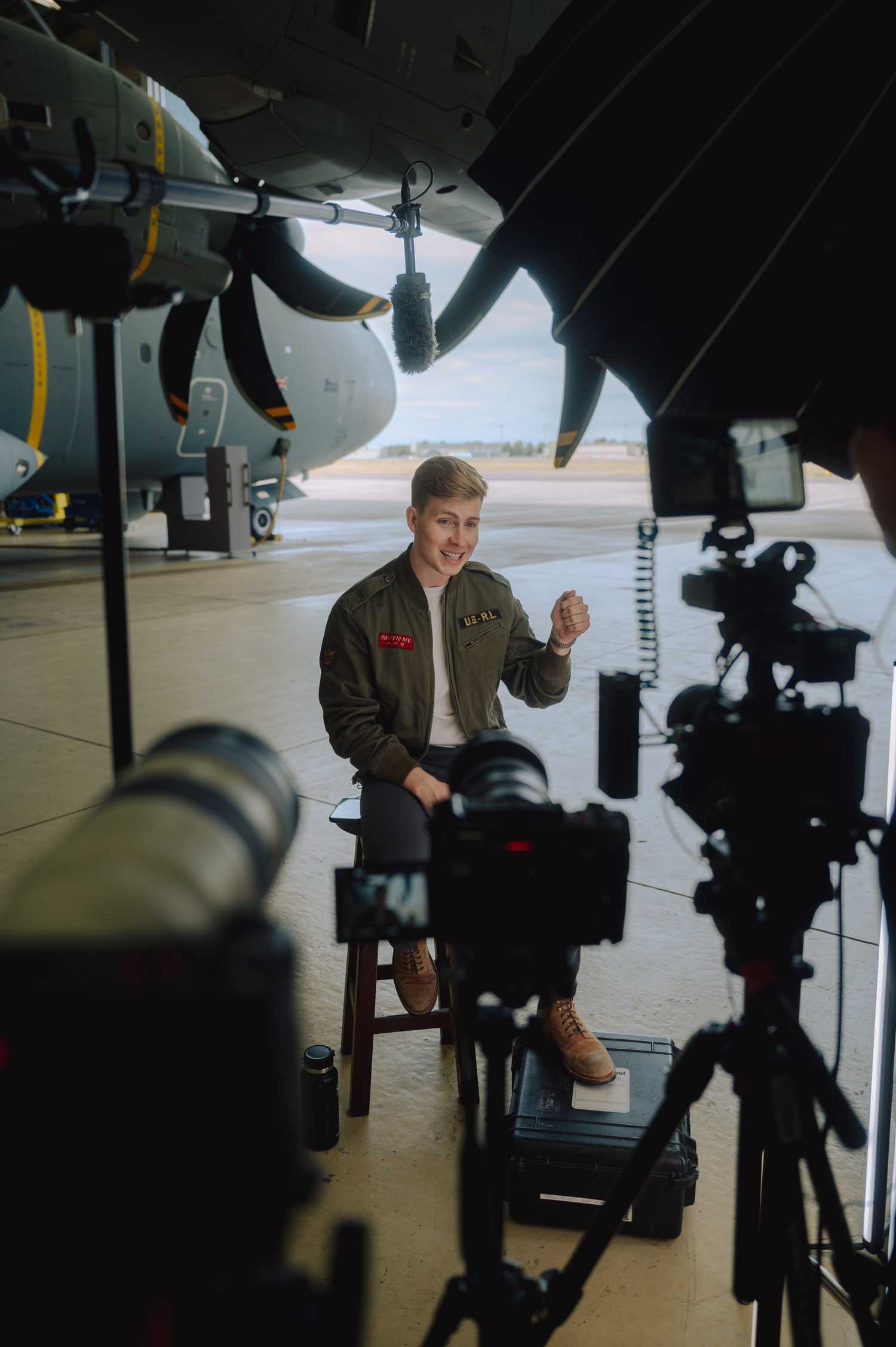 How Sam Eckholm Is Bringing America Closer to Its Military – One Story ...