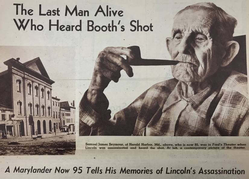 The Last Living Witness to Lincoln’s Assassination Told His Story on a ...