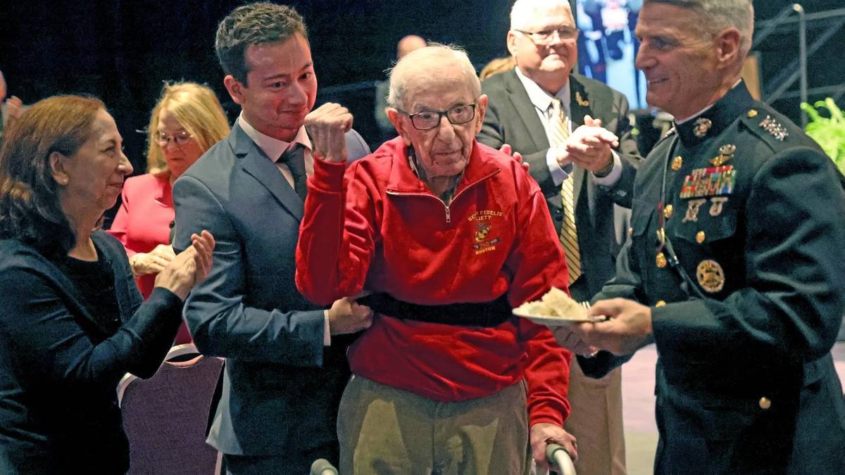 105-Year-Old Massachusetts Veteran Believed to Be Nation’s Oldest Marine