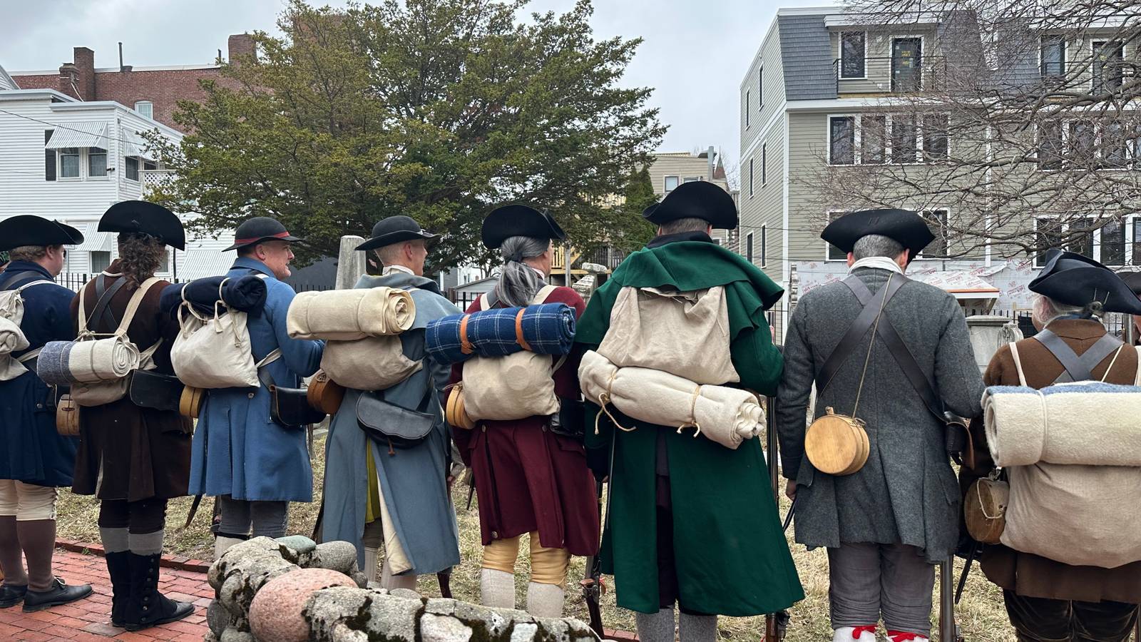 Muskets Crack, Drums Echo as Boston Marks 250 Years Since British ...