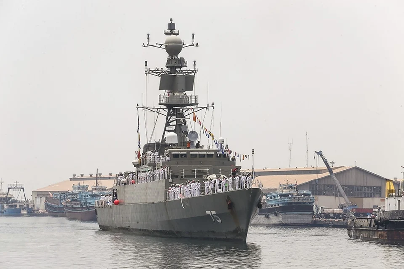 Iranian Ship Was Leaving Indian Naval Exercise When Sunk, Raising ...
