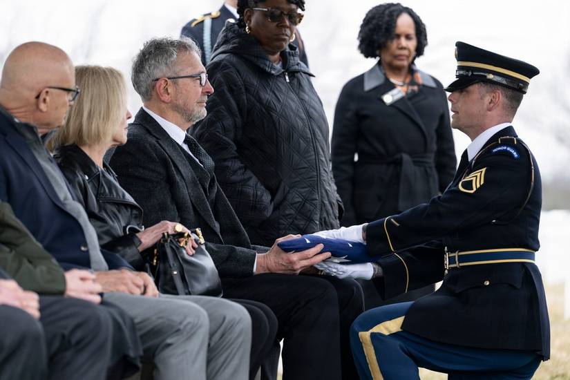 WWII Veteran Who Fought in Italy Interred at Arlington With Wife
