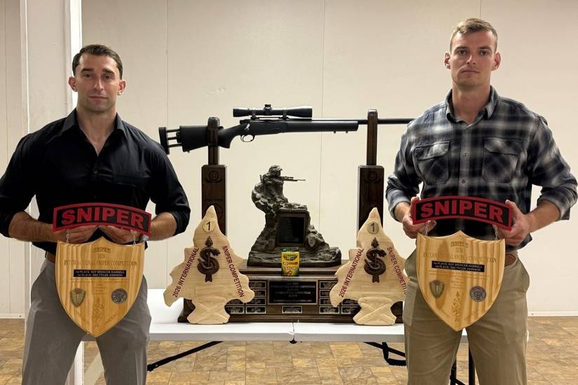 Marine Corps Team Takes Army's Top Sniper Title for First Time Since 2009