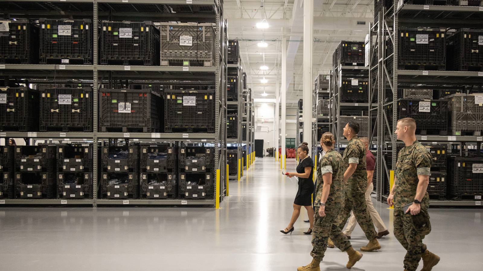 Camp Lejeune Opens New Logistics Facility to Equip Marines Faster