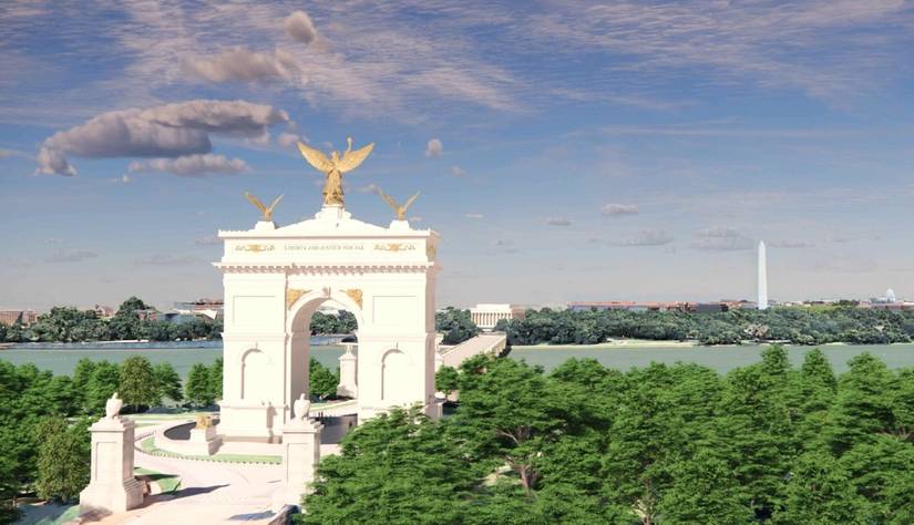 Trump Releases Renderings of Proposed Arch as Veterans’ Lawsuit Moves ...