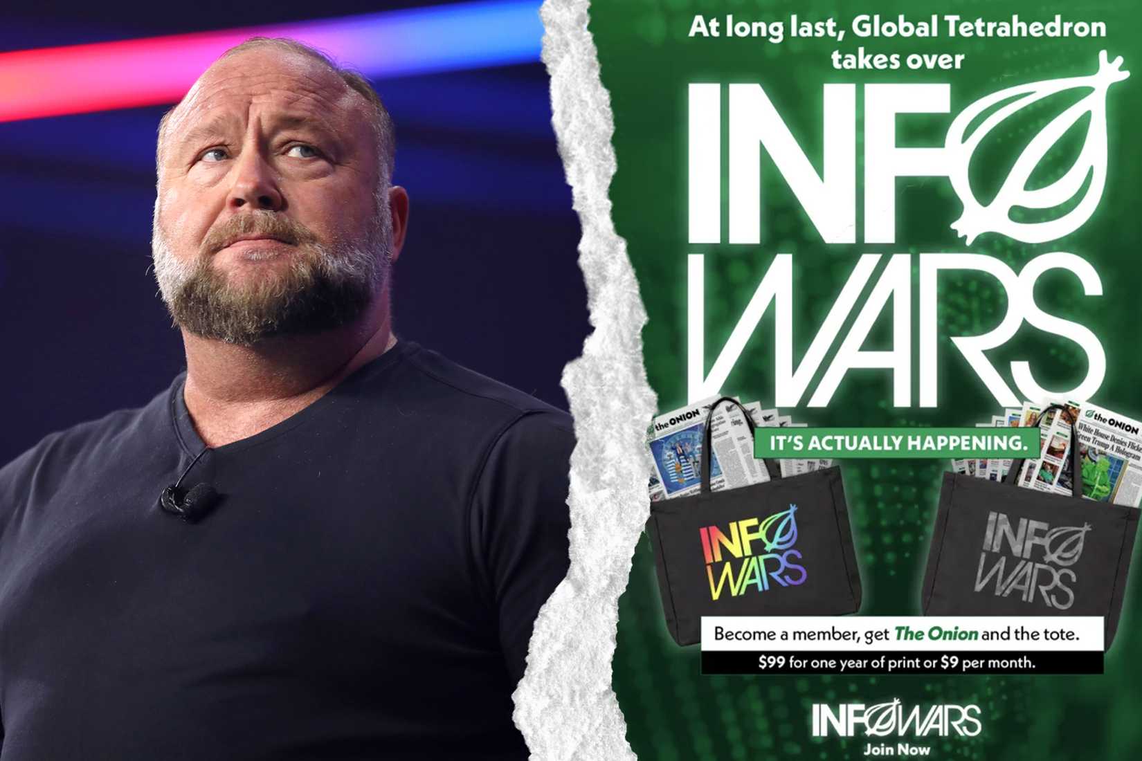 The Onion’s Alex Jones Infowars Deal Draws Tim Heidecker’s Vision ...