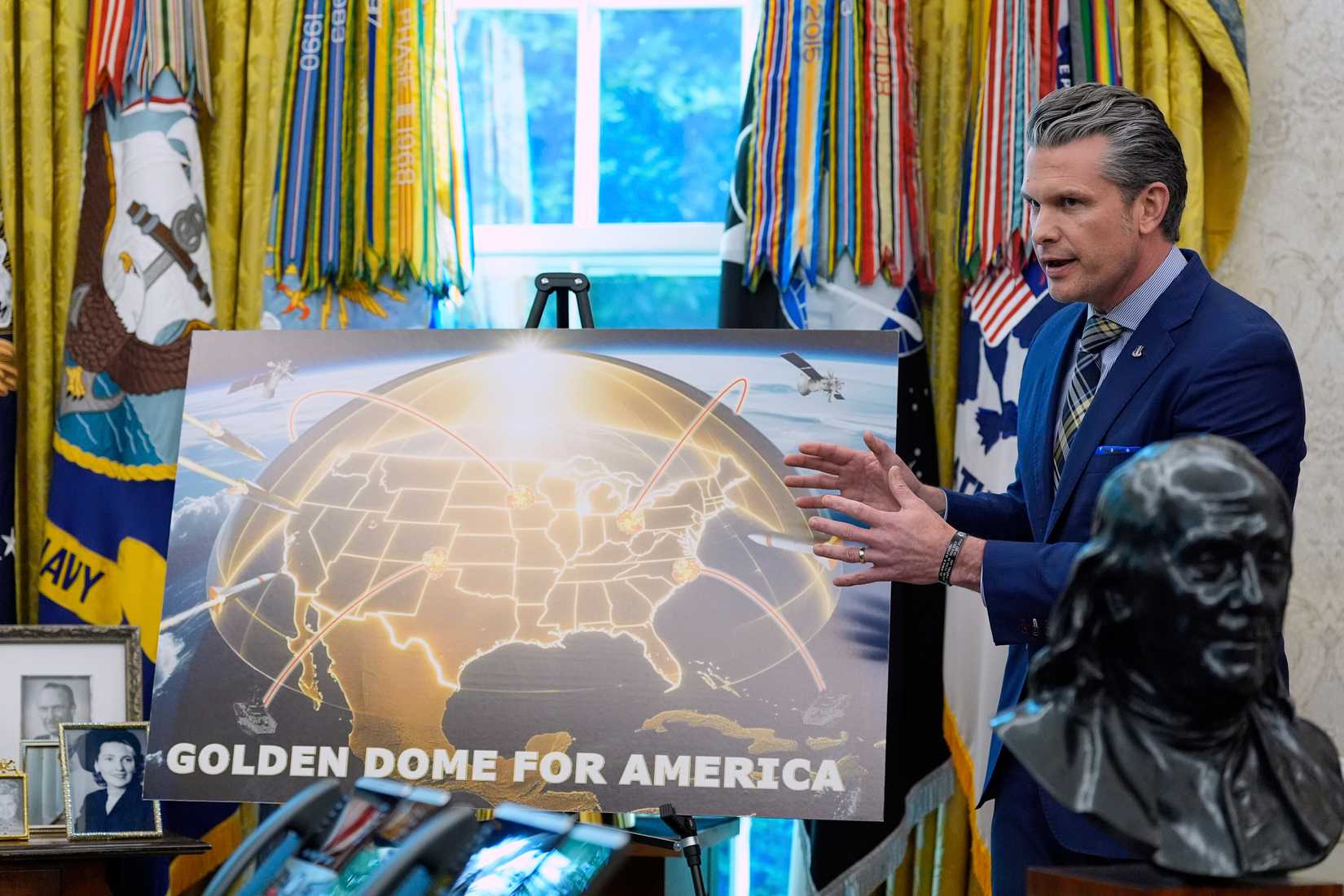 Trump's 'Golden Dome' Defense System: Estimates Vary Between $175B & $1.2T