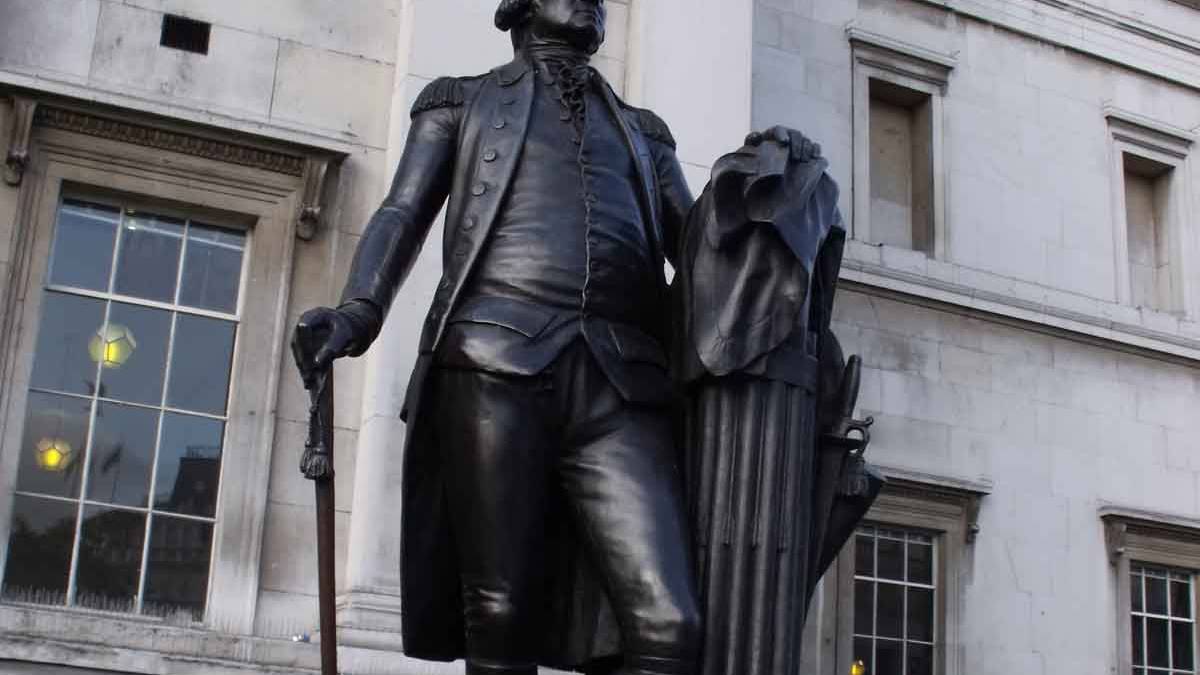 Why George Washington's Statue in London Doesn't Touch British Soil