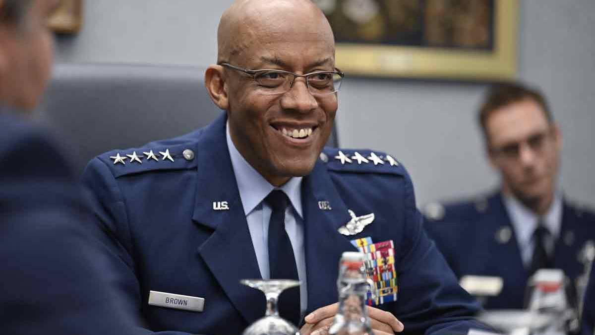 Air Force Gen. 'CQ' Brown Is Nominated as the Next Chairman of the ...