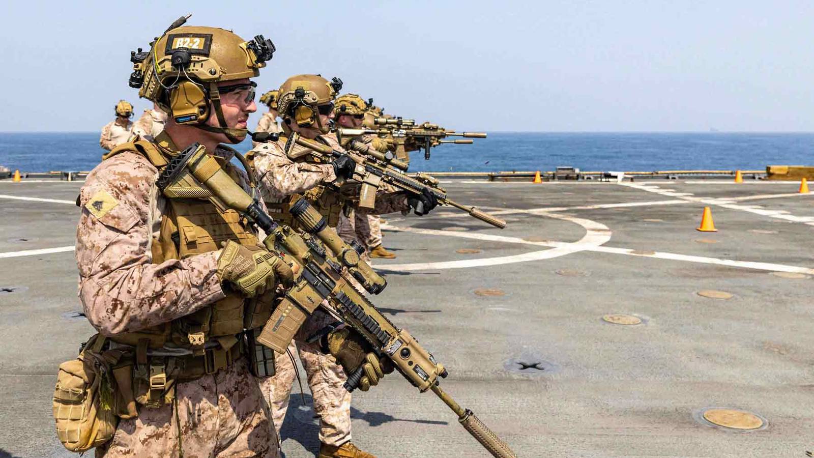Marine Corps Expeditionary Unit En Route to Waters Off Israel, Defense ...