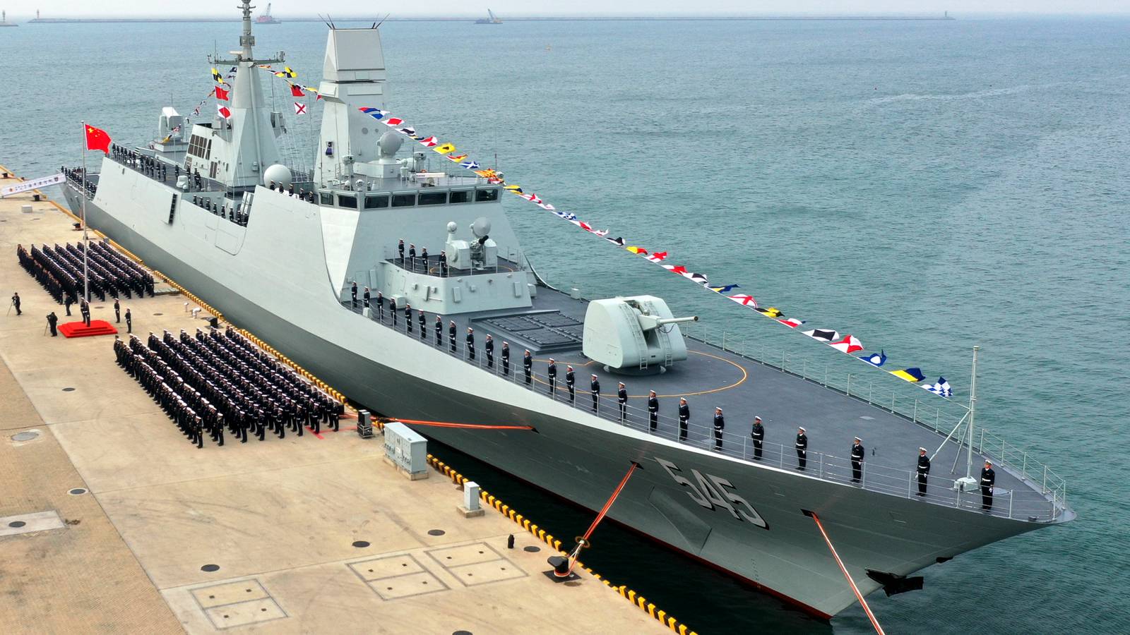 China's Navy Commissions New-Generation Frigate as Competition Rises ...