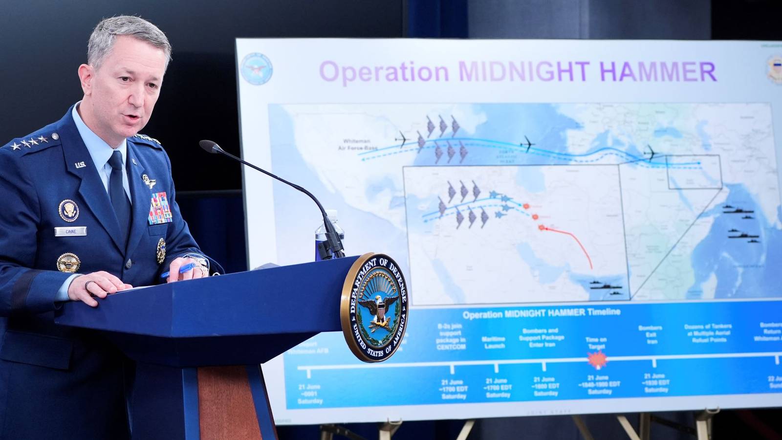 US Strikes 3 Iranian Sites, Joining Israeli Air Campaign Against ...