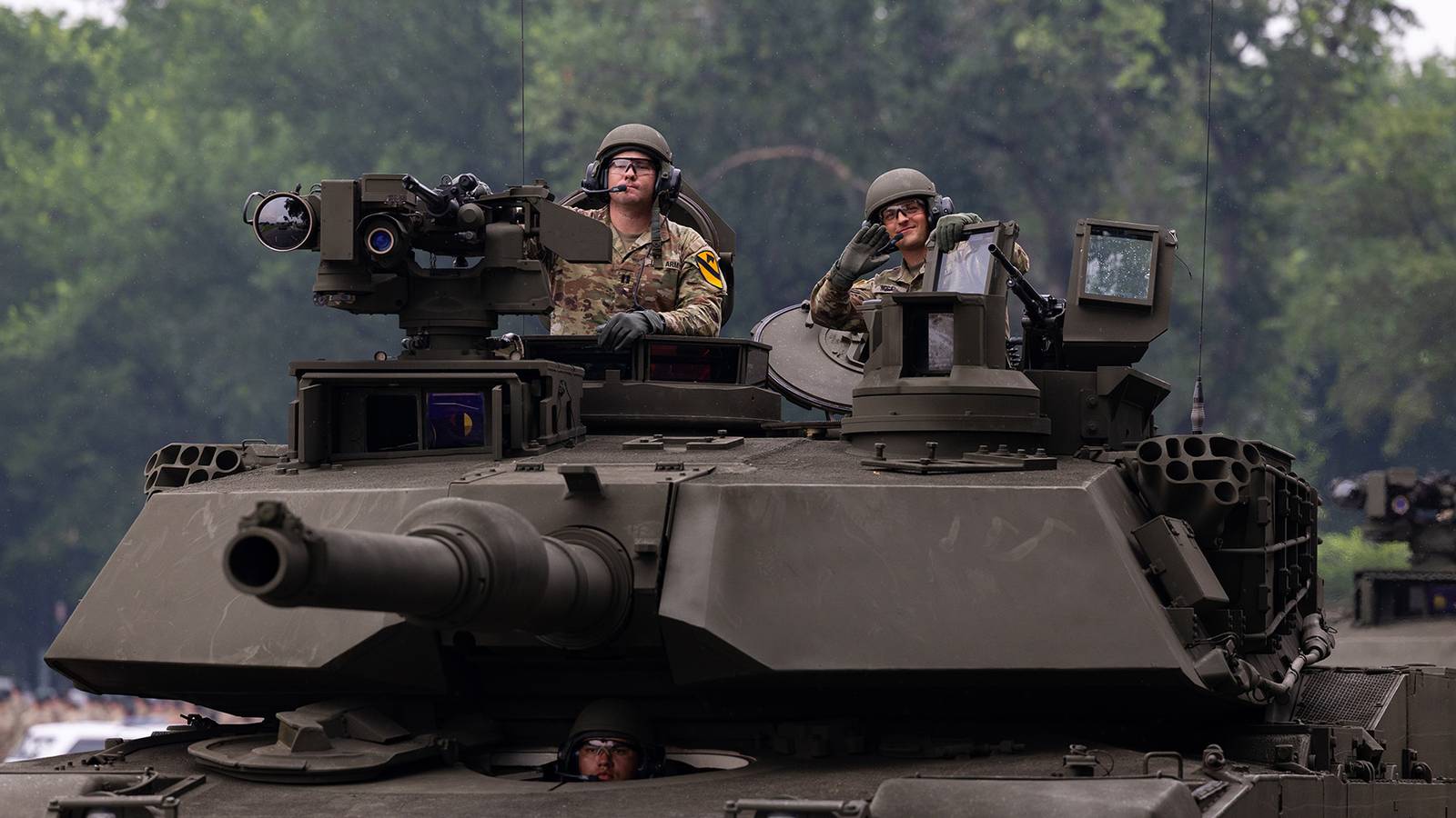 The Army Parade Was Marked by Quiet Crowds, Trump-Linked Sponsors. But ...