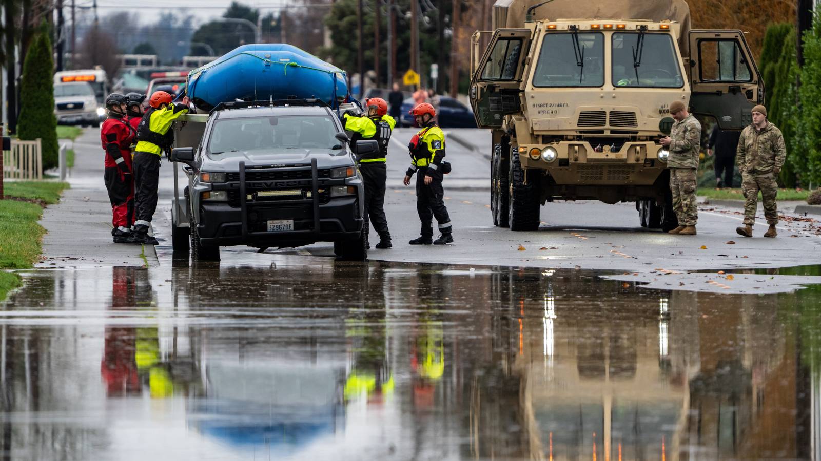 Historic Rains and Flooding Trigger Dramatic Rescues in Washington State