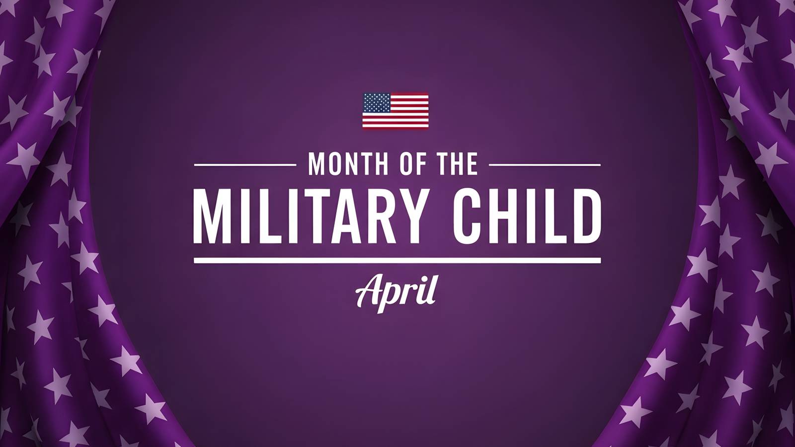 Honoring Children in Month of the Military Child