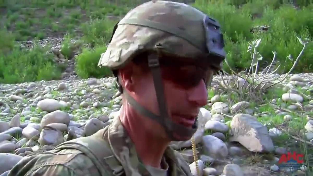 US Troops Respond to Taliban Sniper