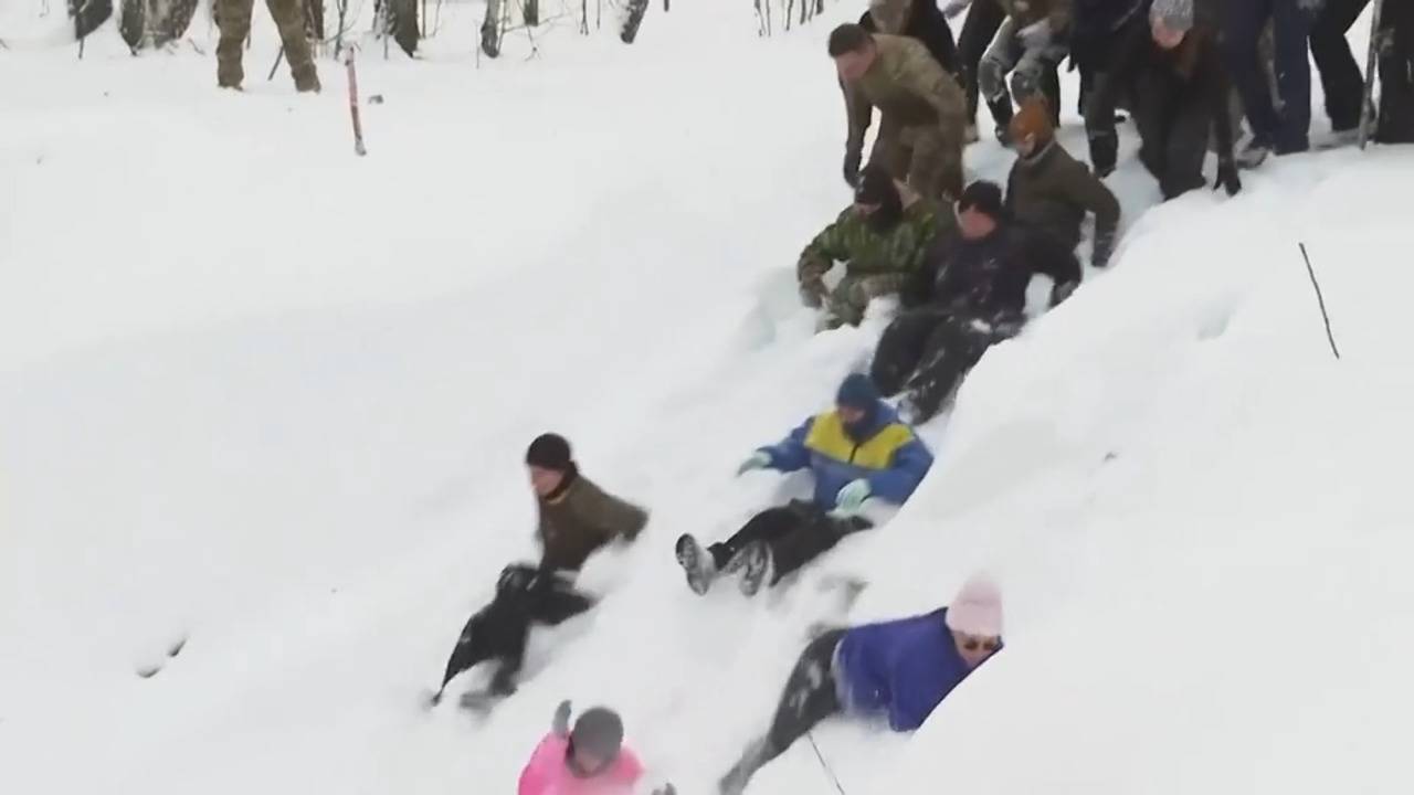 Frost Grips Training Grounds of Kyiv Region as Veterans Give Civilians ...